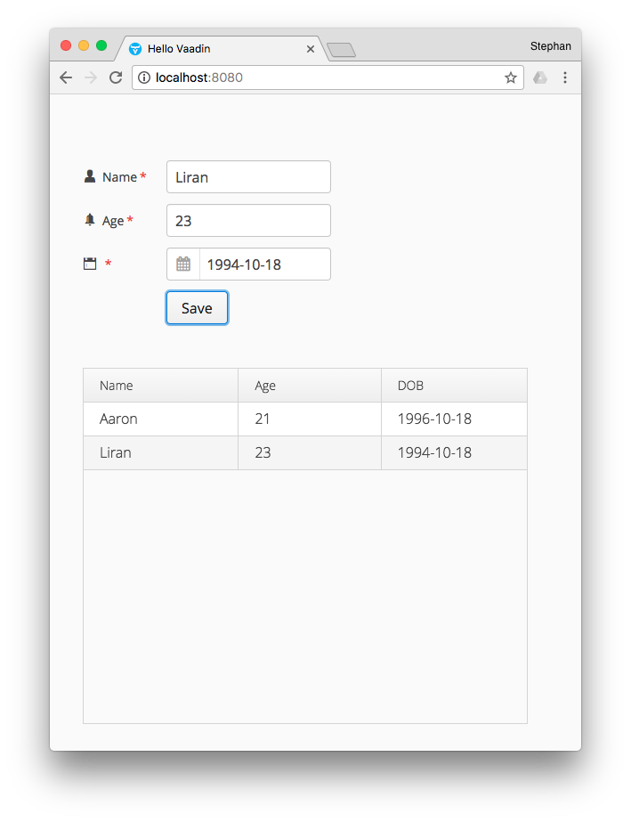 Vaadin With Spring Boot Discoversdk Blog